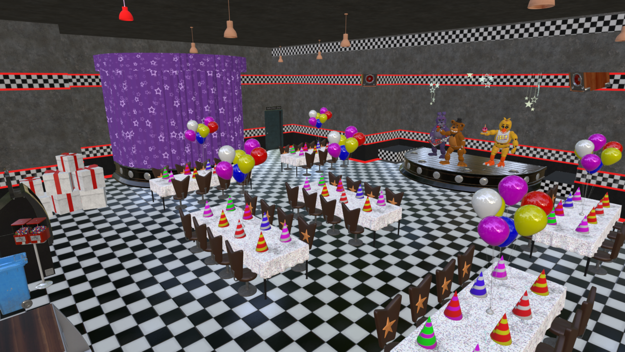 Custom Home: Five Nights at Freddy's (FNAF) HW Showroom on SideQuest ...