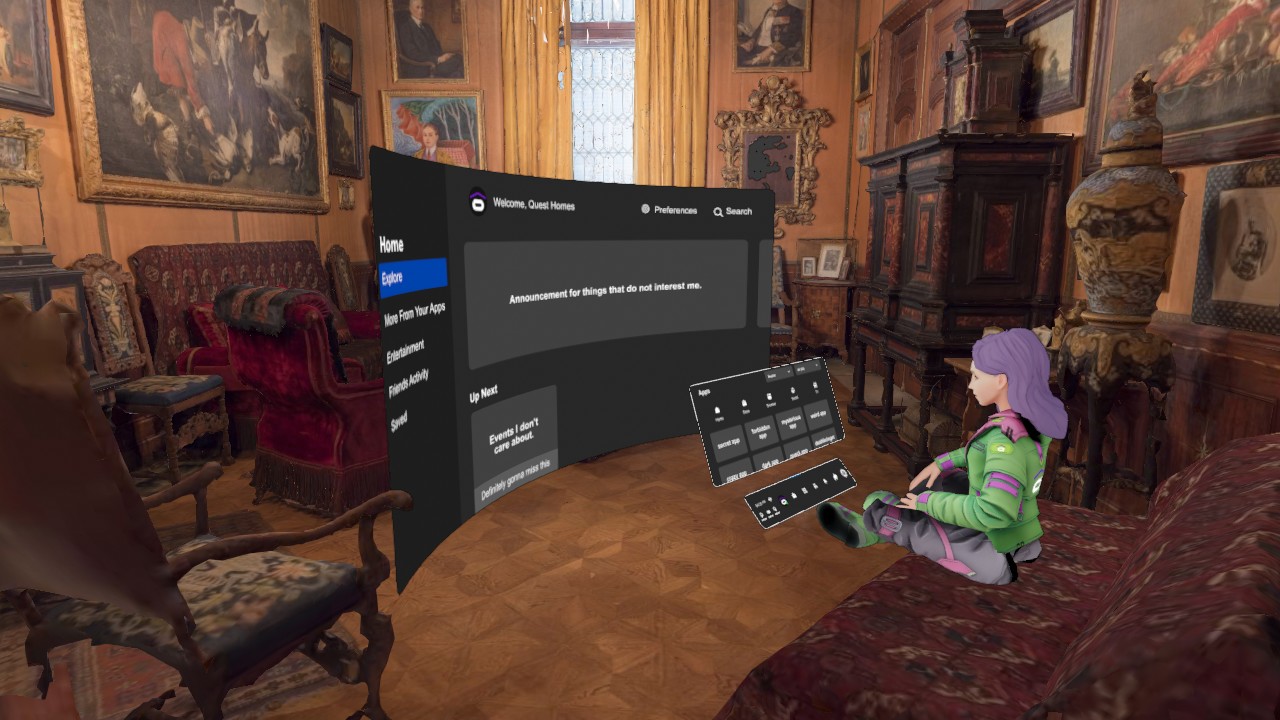 Custom Home: Classic Smoking Room on SideQuest Oculus Quest Games & Apps including AppLab Games ...