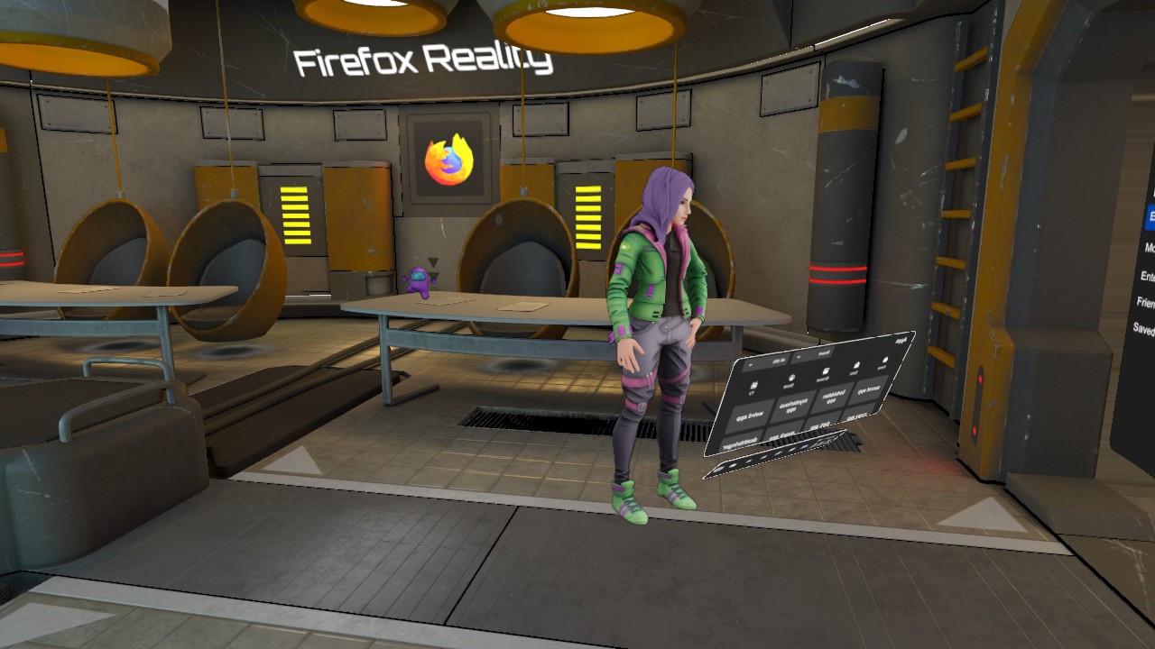 Custom Home: firefox reality station on SideQuest Oculus Quest Games ...