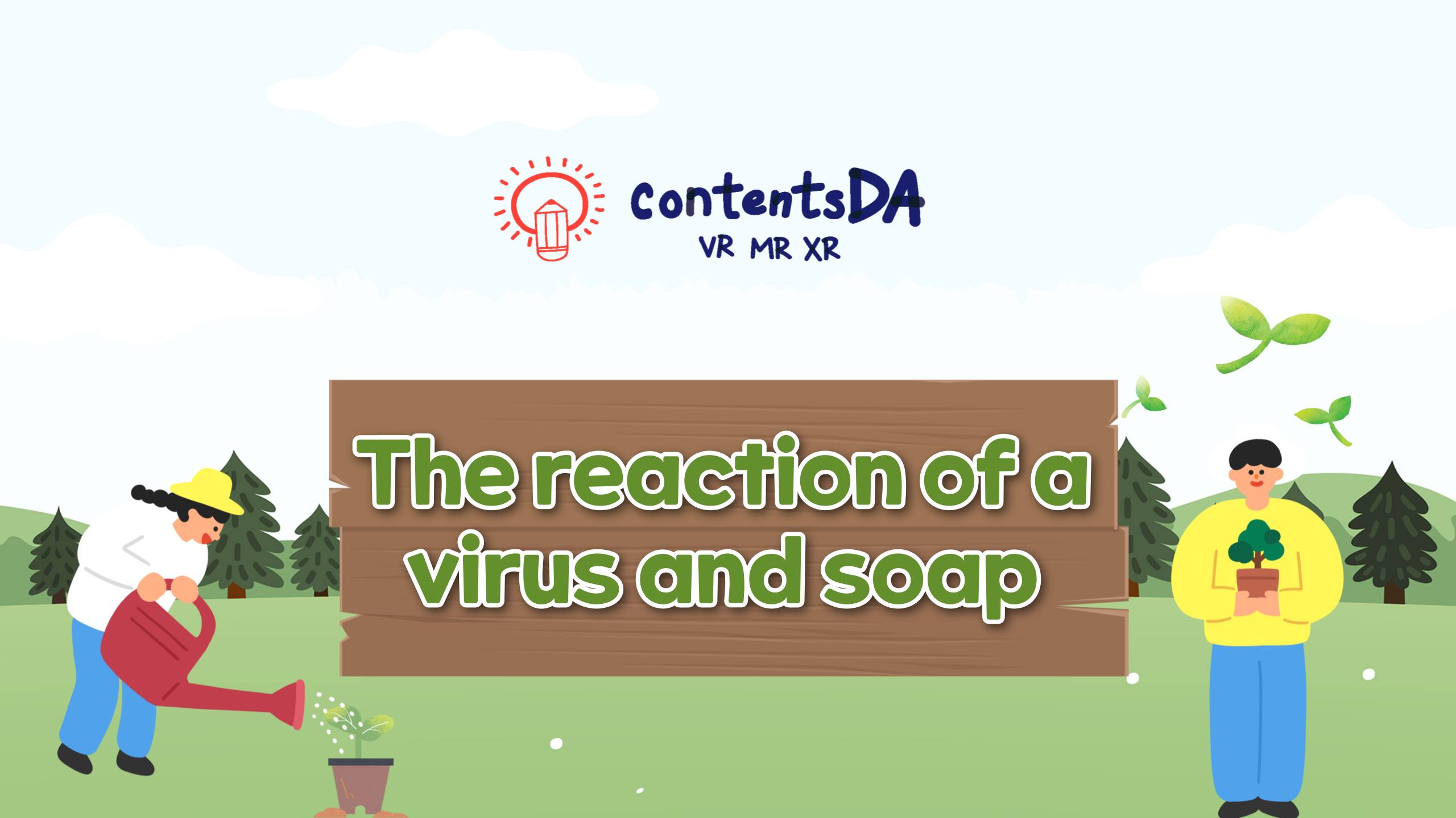 The reaction of a virus and soap on SideQuest Oculus Quest Games & Apps ...