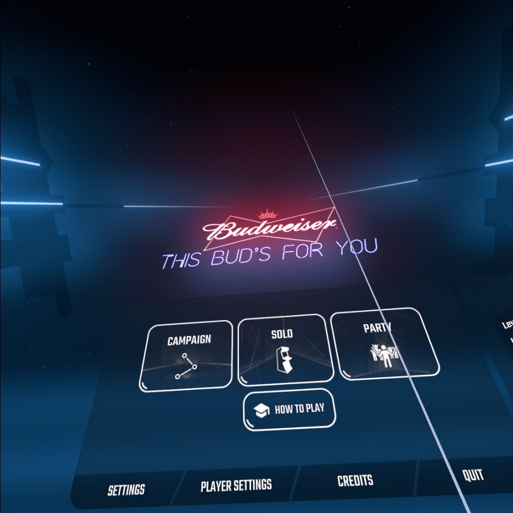 Budweiser Sign on SideQuest Oculus Quest Games & Apps including AppLab ...