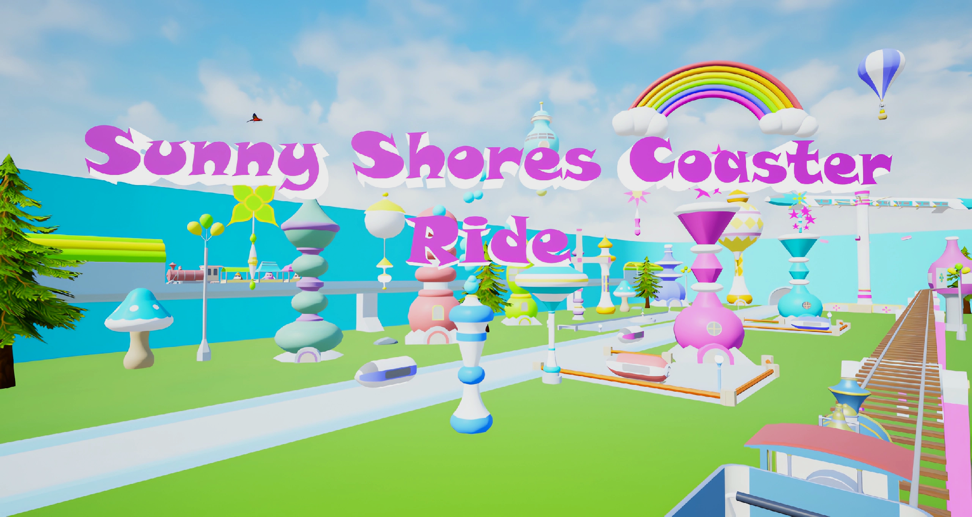 Sunny Shores Coaster Ride on SideQuest Oculus Quest Games & Apps ...