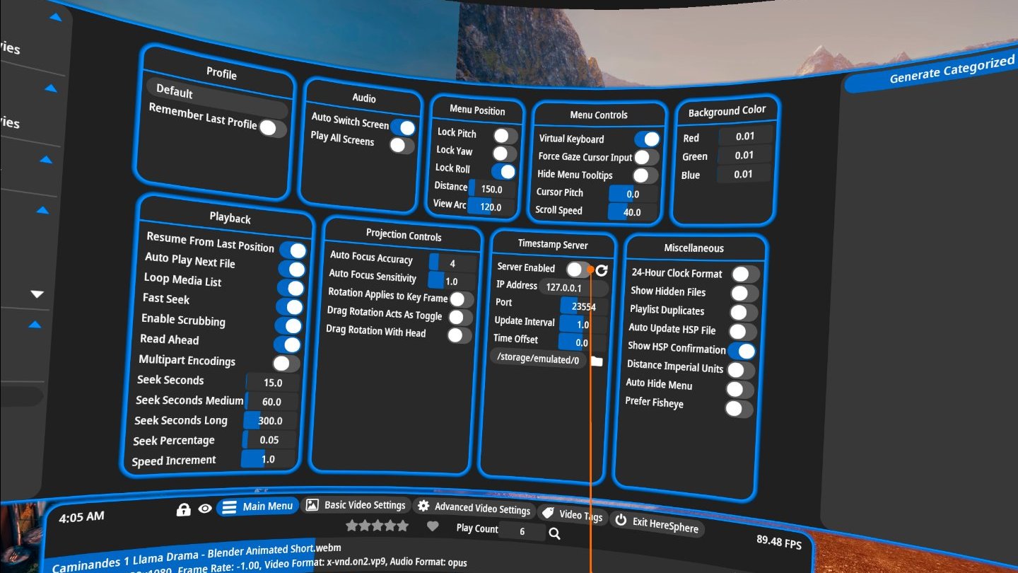 HereSphere VR Video Player on SideQuest Oculus Quest Games & Apps ...