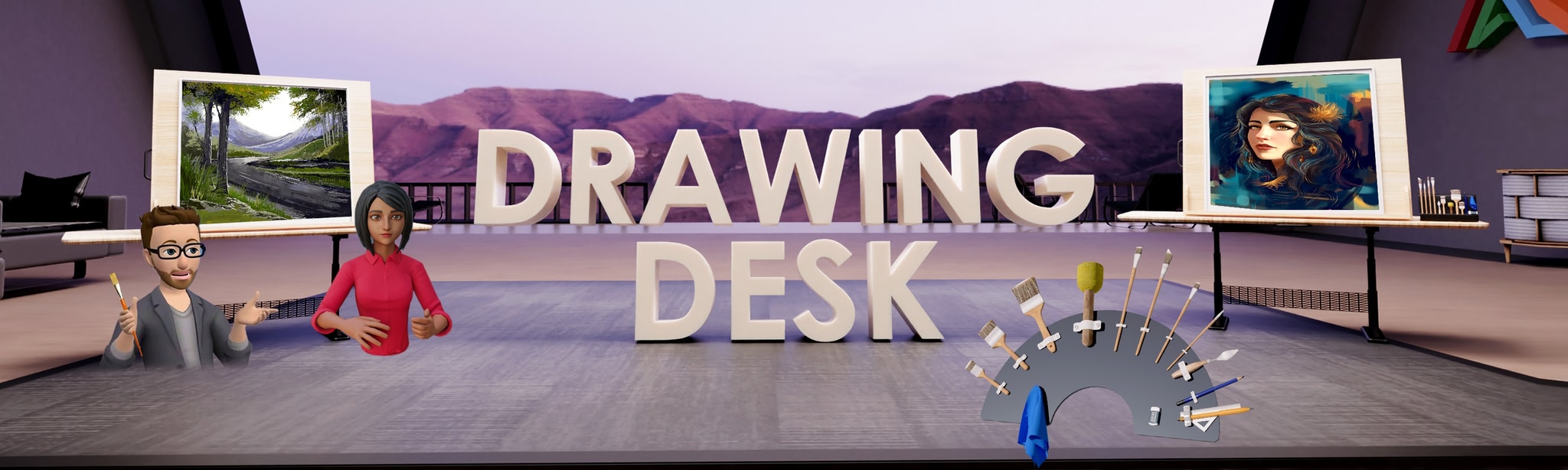 Drawing Desk Review on SideQuest Oculus Quest Games & Apps including ...