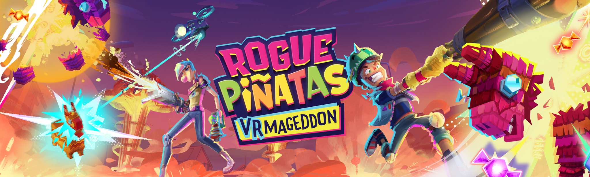 Rogue Piñatas: VRmageddon on SideQuest Oculus Quest Games & Apps ...