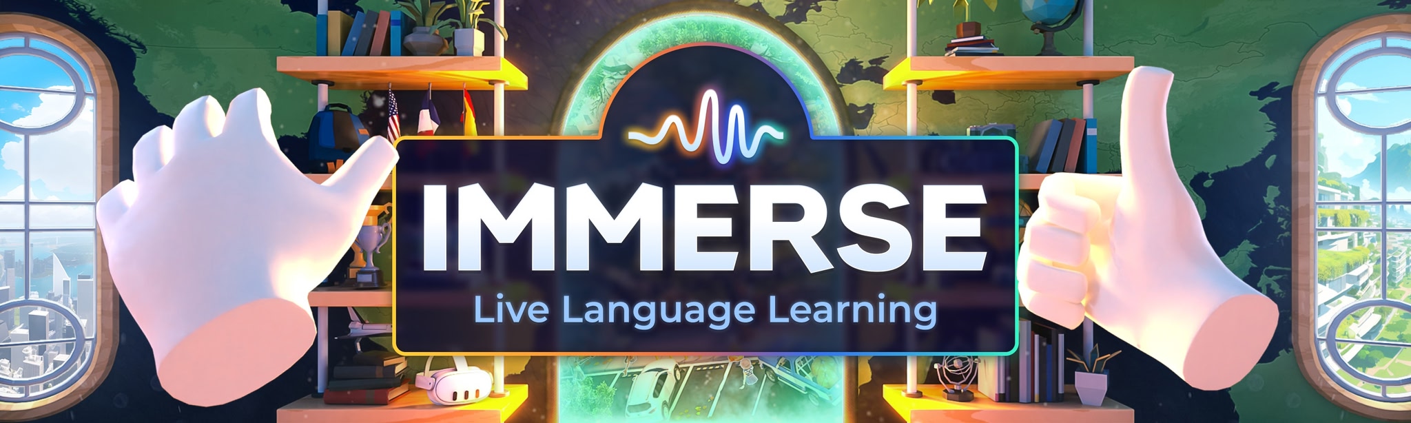 IMMERSE Language Learning on SideQuest Oculus Quest Games & Apps ...