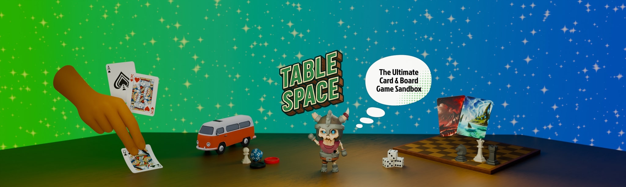 Table Space: Board and Card Game Sandbox on SideQuest Oculus Quest ...