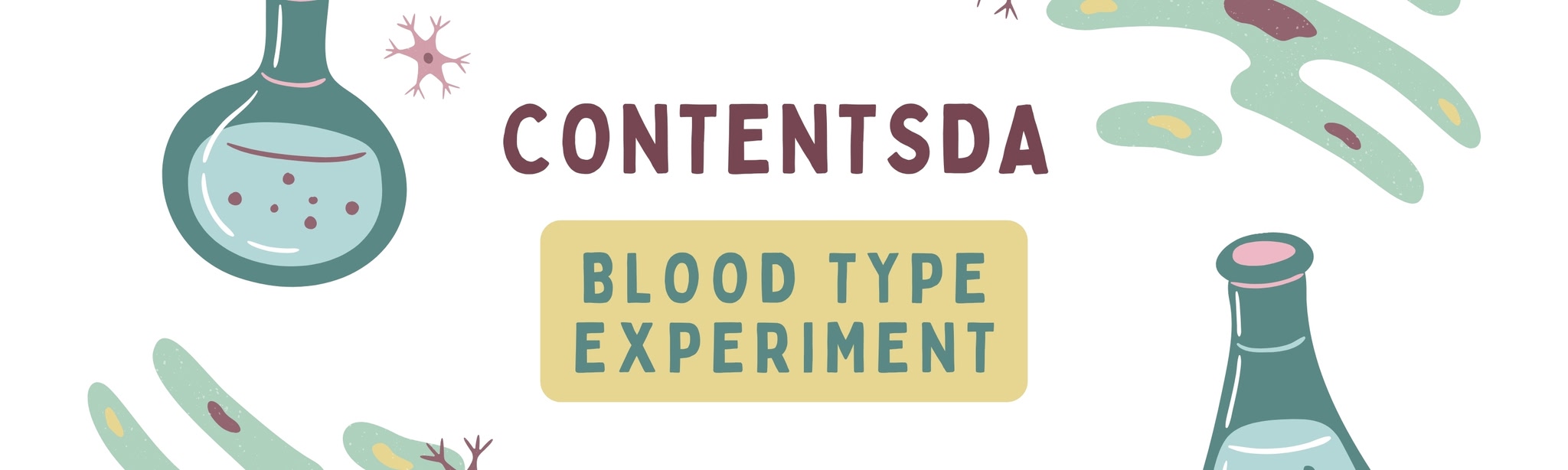 Blood Type Experiment ContentsDa Science Experiment on SideQuest Oculus ...