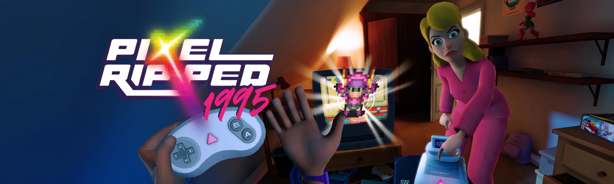 Pixel Ripped 1995 on SideQuest Oculus Quest Games & Apps including ...