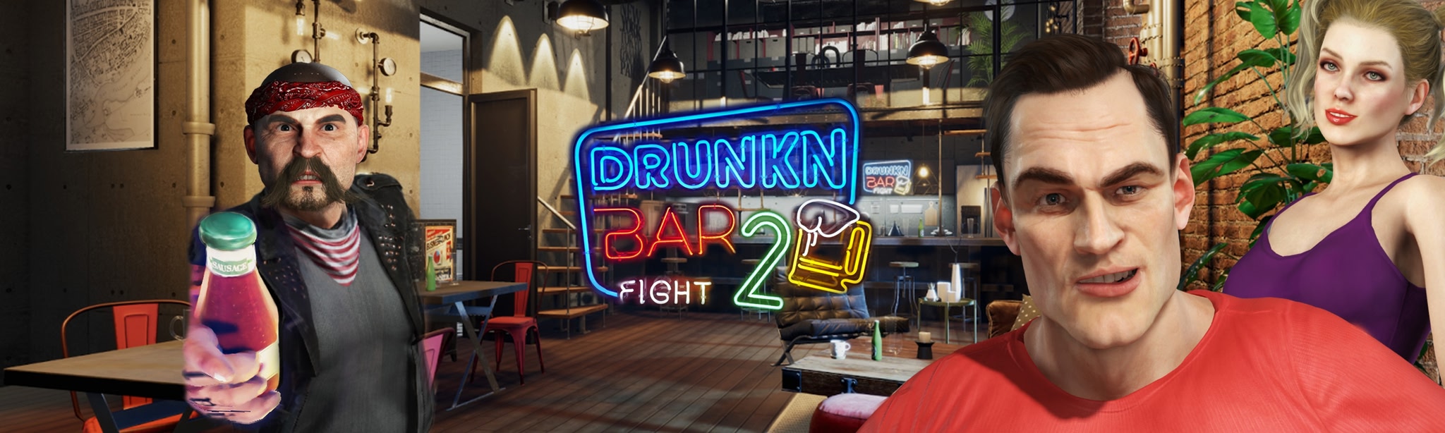 Drunkn Bar Fight 2 Early Access on SideQuest Oculus Quest Games & Apps ...