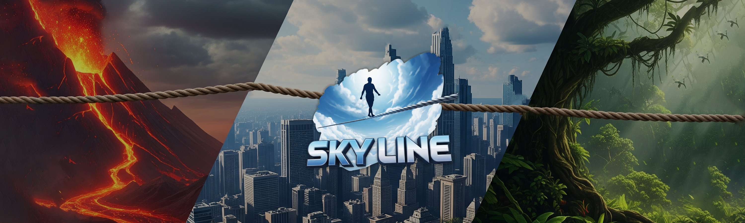Sky Line Rope Crossing Game on SideQuest Oculus Quest Games & Apps ...