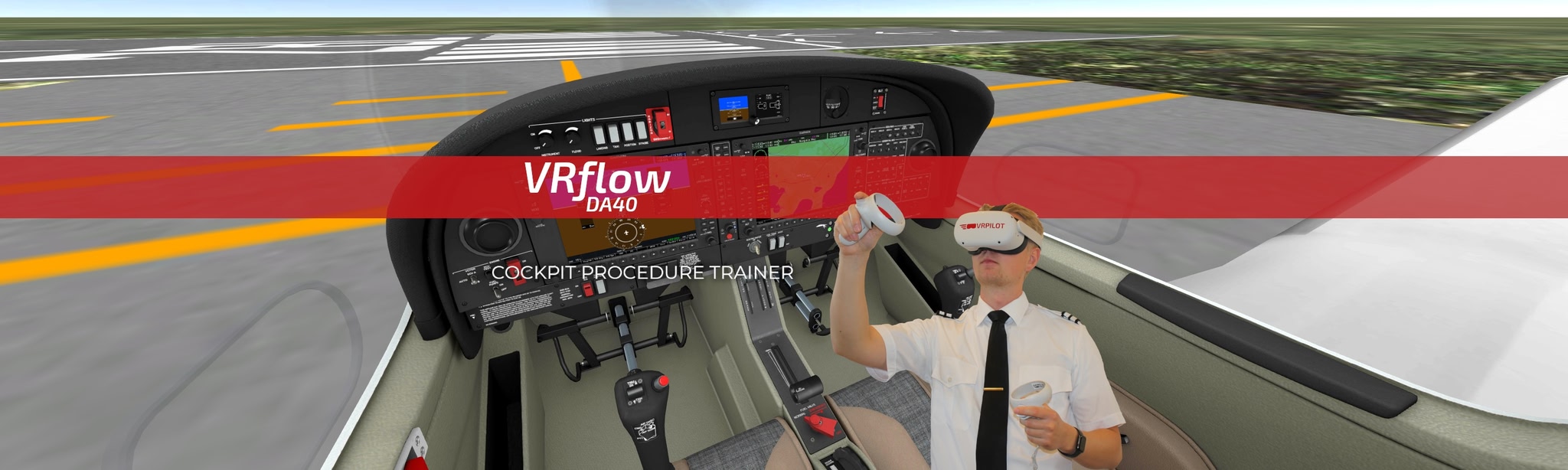 VRflow DA40 on SideQuest Oculus Quest Games & Apps including AppLab Games ( Oculus App Lab )