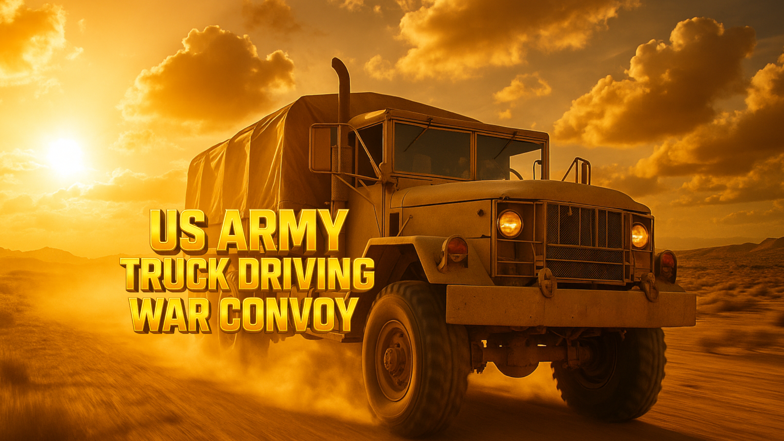 US Army Truck Driving War Convoy on SideQuest Oculus Quest Games & Apps ...