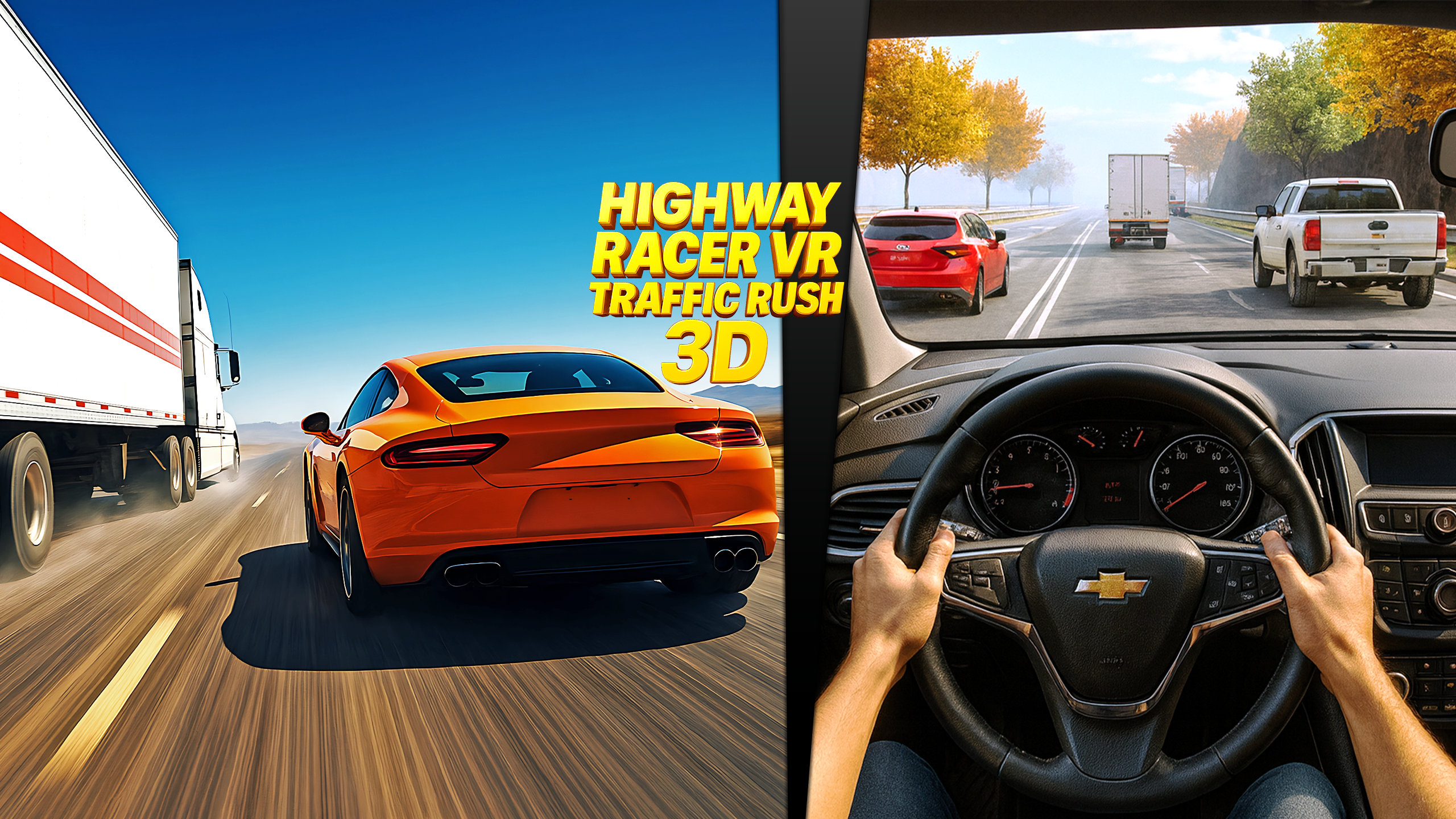 Highway Racer VR : Traffic Rush 3D on SideQuest Oculus Quest Games & Apps including AppLab Games ...