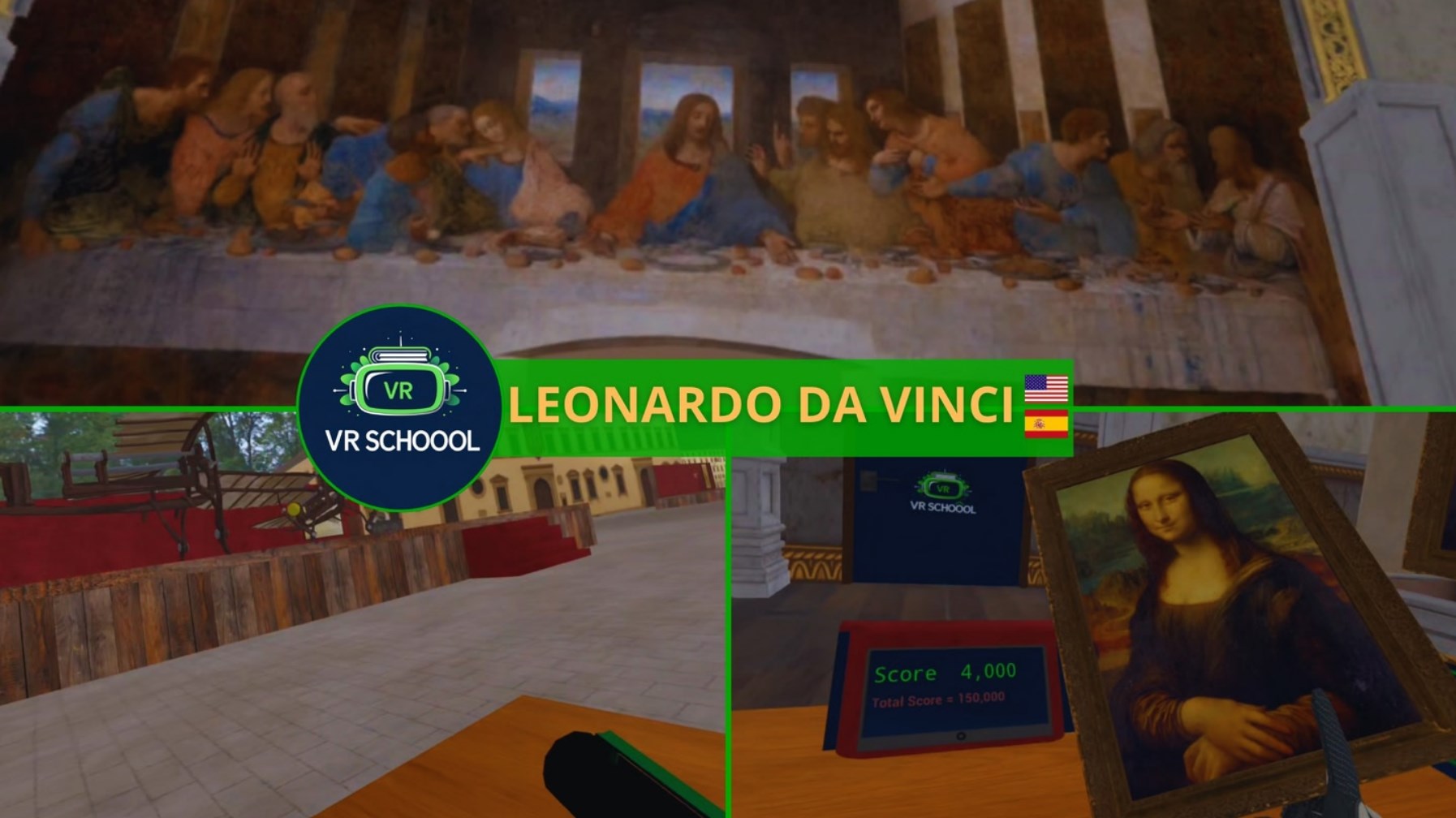 VR Schoool Leonardo da Vinci on SideQuest Oculus Quest Games & Apps ...