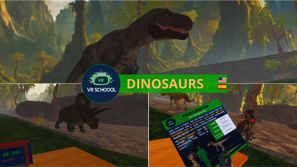 VR Schoool Dinosaurs on SideQuest Oculus Quest Games & Apps including ...