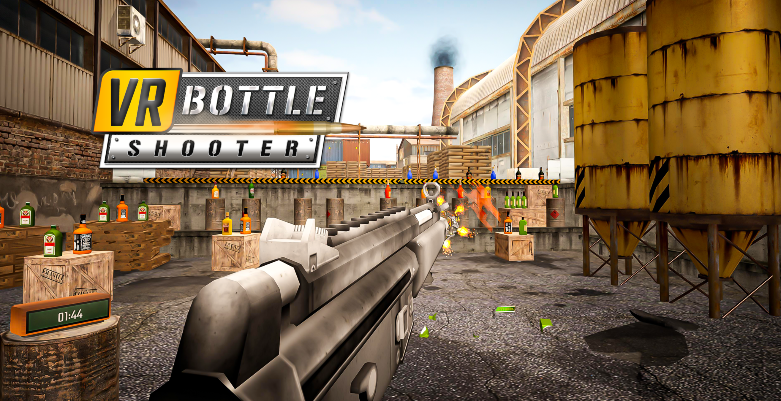 VR Bottle Shooter FREE on SideQuest Oculus Quest Games & Apps including ...