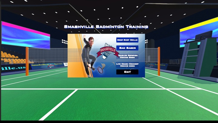 Smashville VR Badminton Training on SideQuest - Oculus Quest Games & Apps including AppLab Games ...