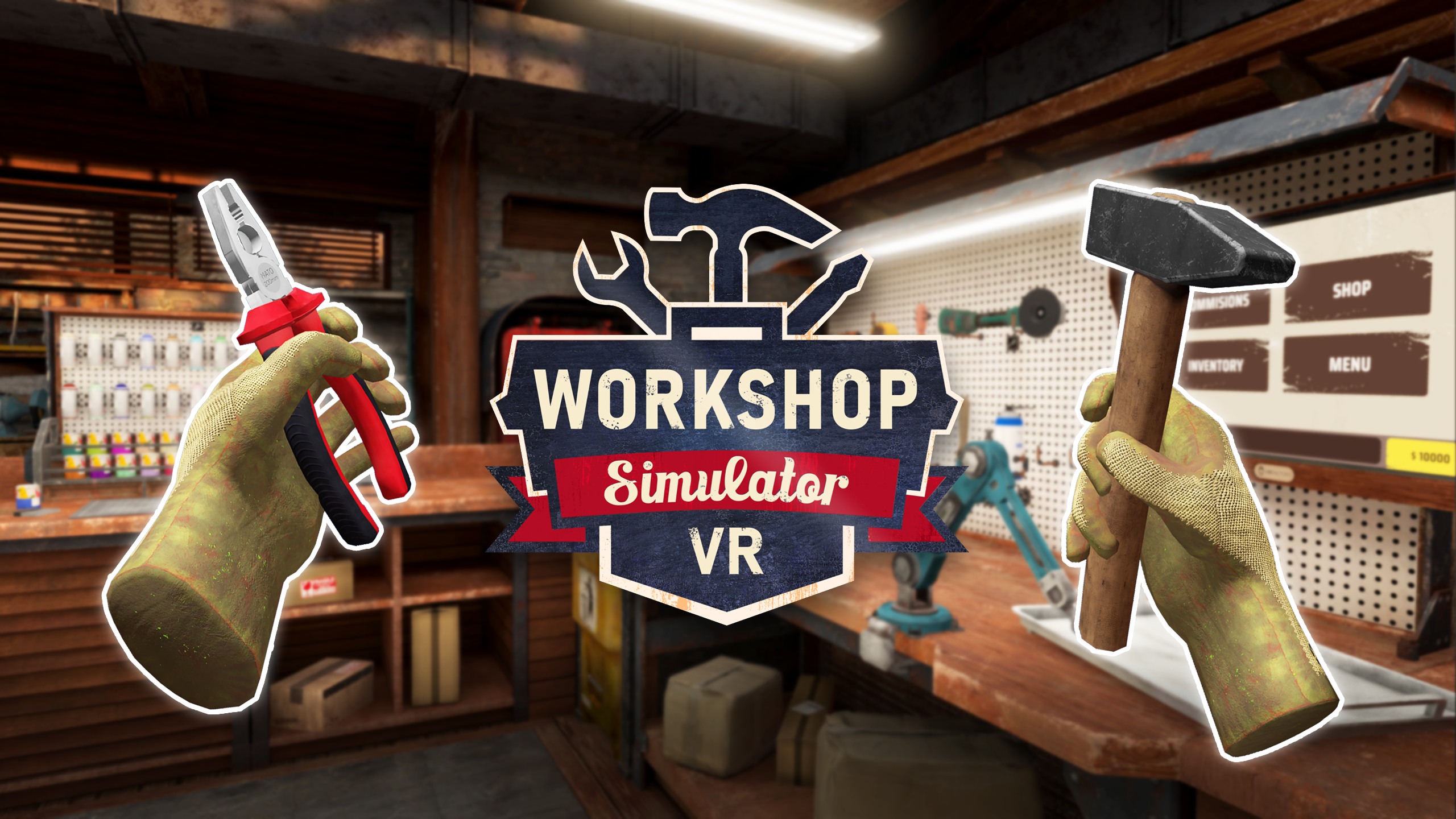 WORKSHOP SIMULATOR VR on SideQuest Oculus Quest Games & Apps including ...