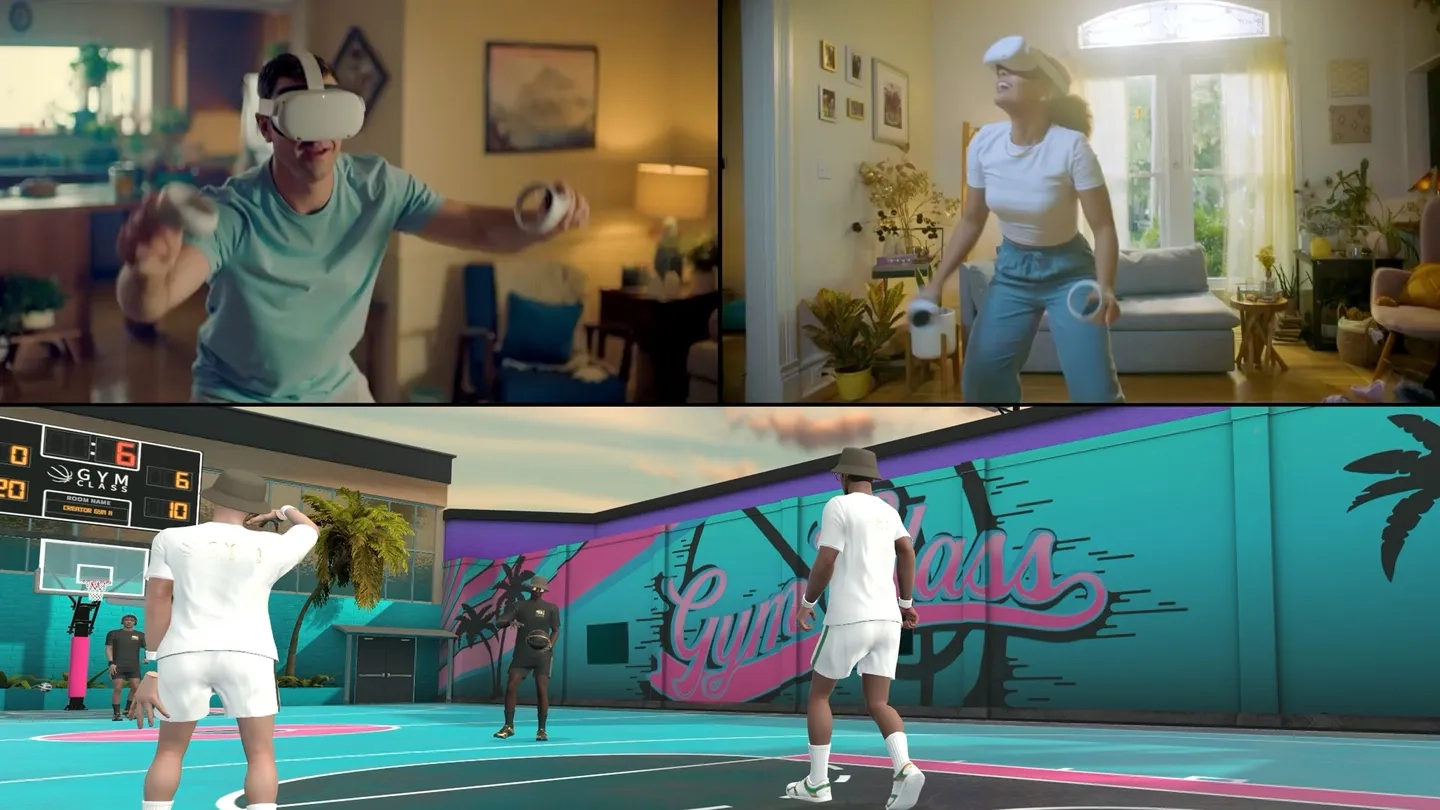 Gym Class Basketball VR on SideQuest Oculus Quest Games & Apps ...