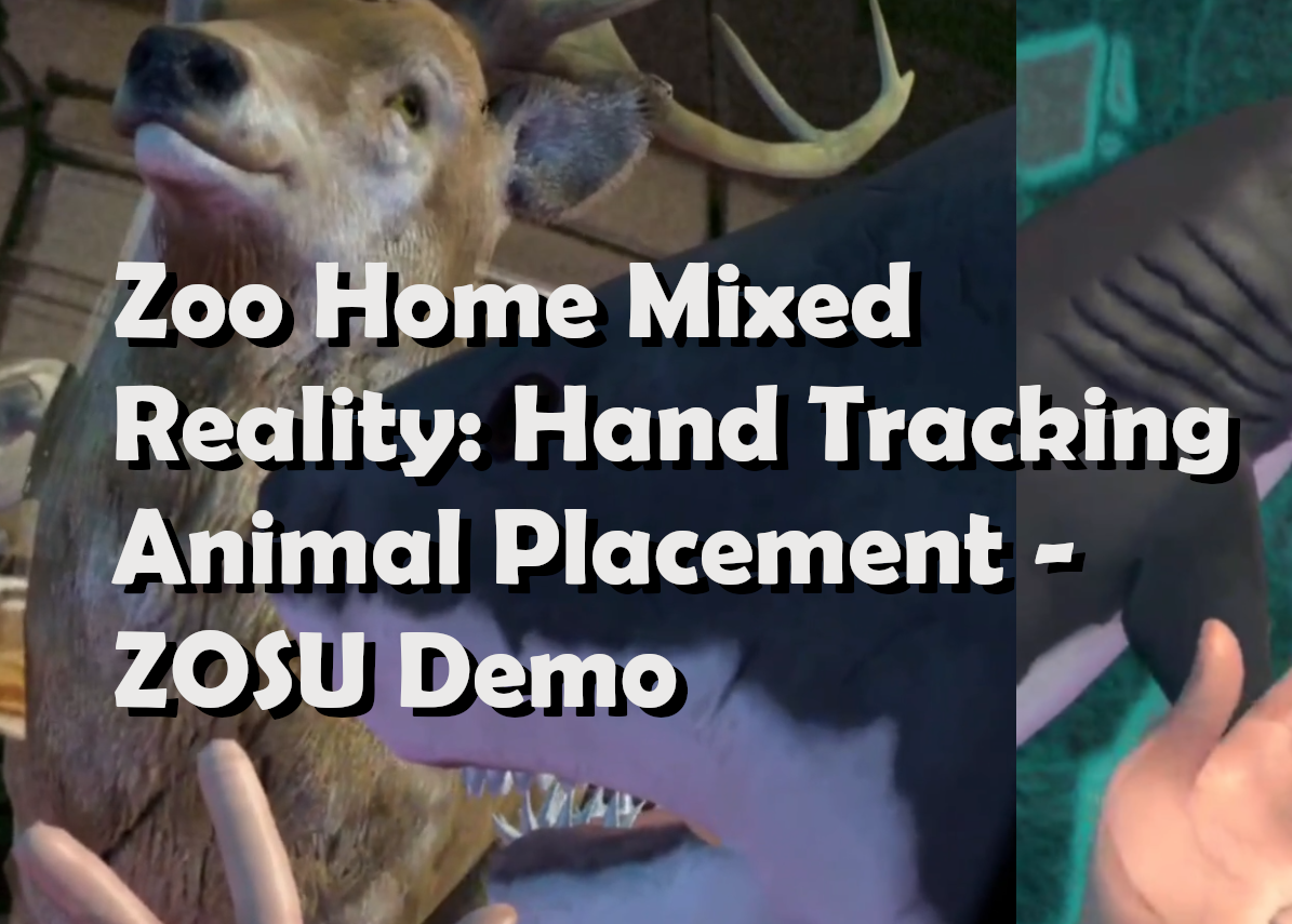 VR Zoo Home Passthrough Handtrack Demo sideload on SideQuest Oculus Quest Games & Apps including ...