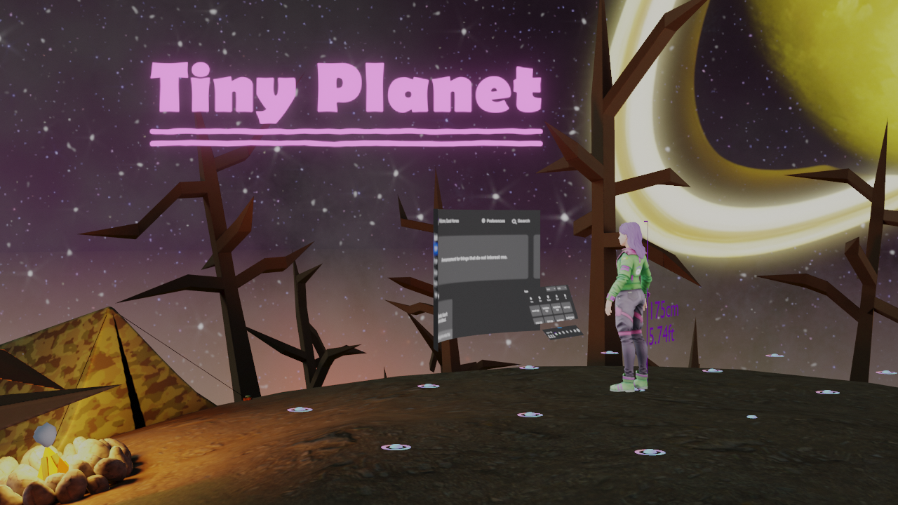 Custom Home: Tiny Planet on SideQuest Oculus Quest Games & Apps ...