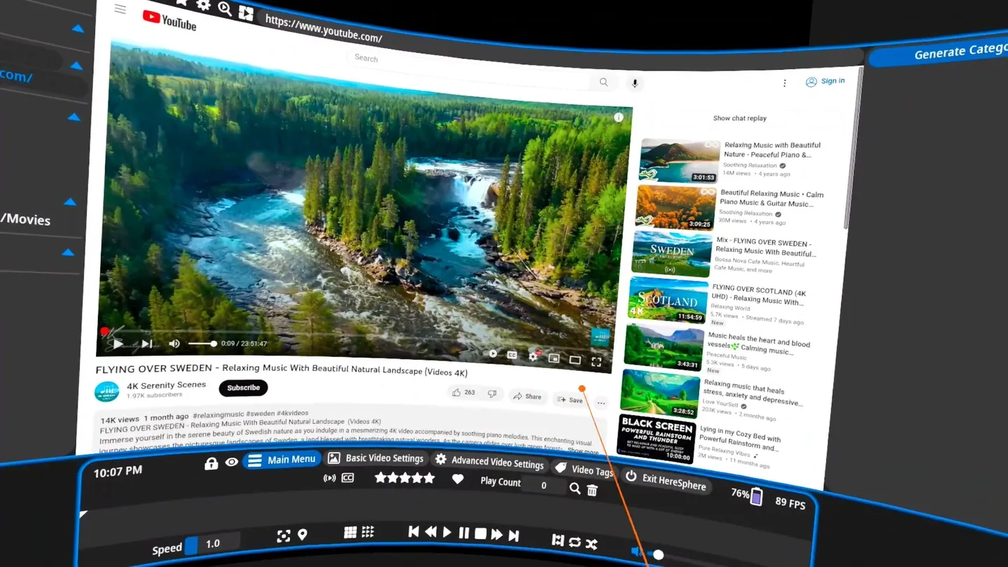 HereSphere VR Video Player on SideQuest Oculus Quest Games & Apps ...