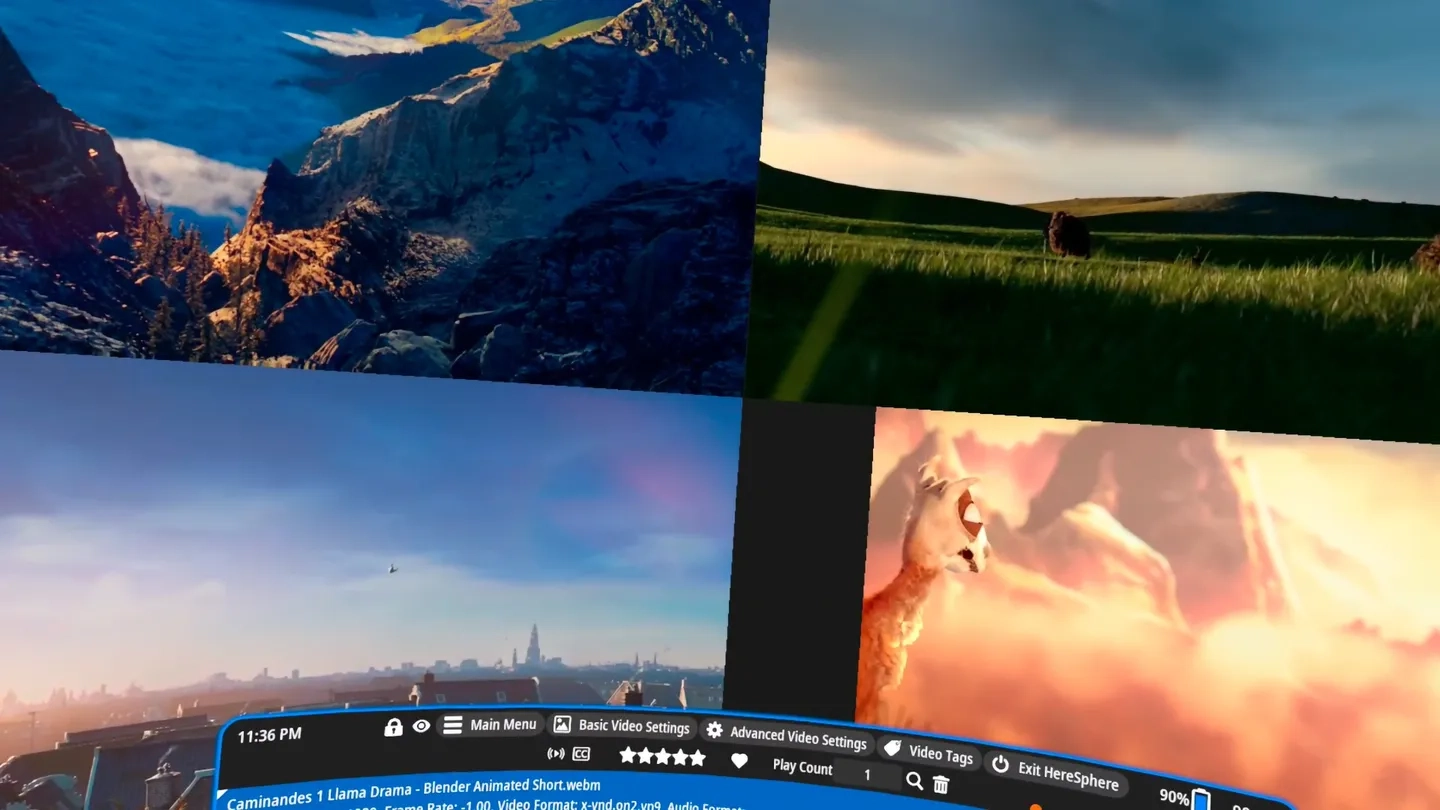 HereSphere VR Video Player Demo on SideQuest Oculus Quest Games & Apps ...