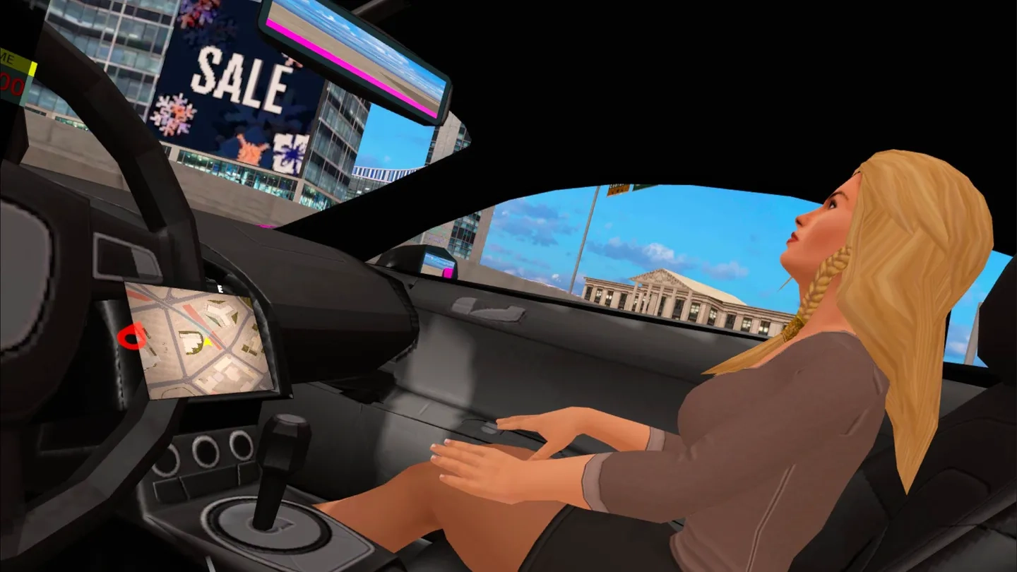 Crazy Taxi VR Car Driving | Car Simulator on SideQuest Oculus Quest ...