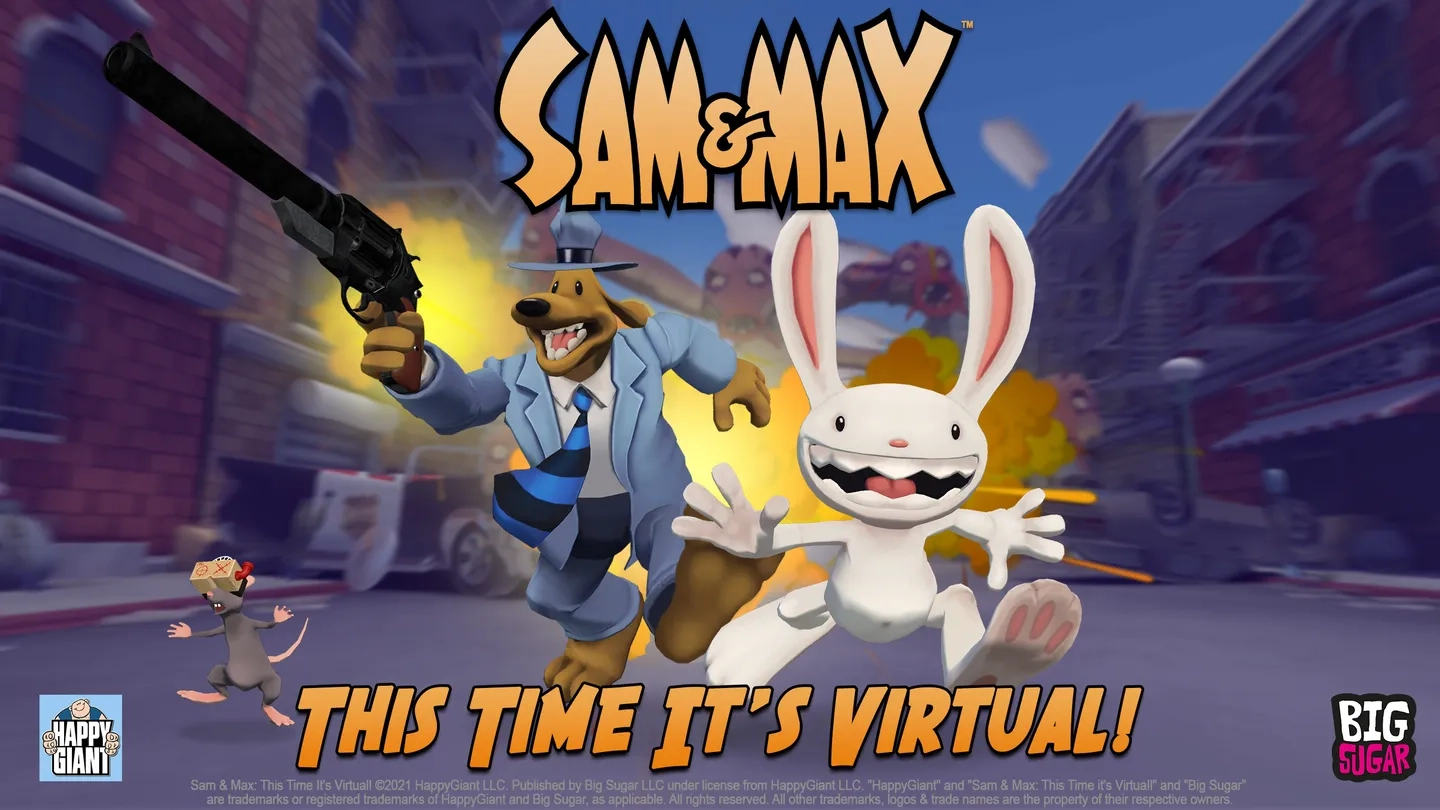 Sam and Max: This Time It's Virtual! on SideQuest Oculus Quest Games ...