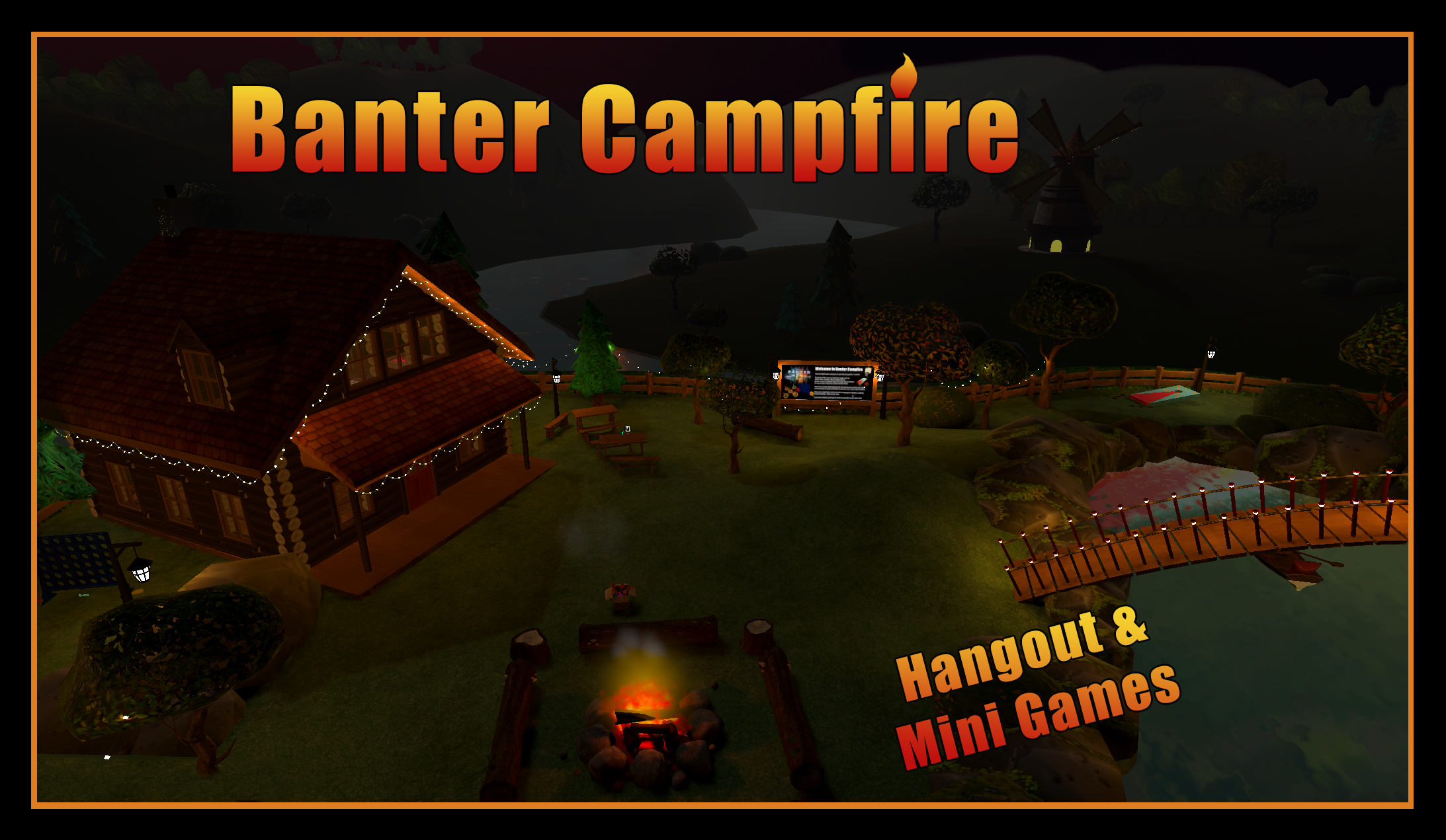 Banter Campfire Hangout & Mini Games on SideQuest Oculus Quest Games ...
