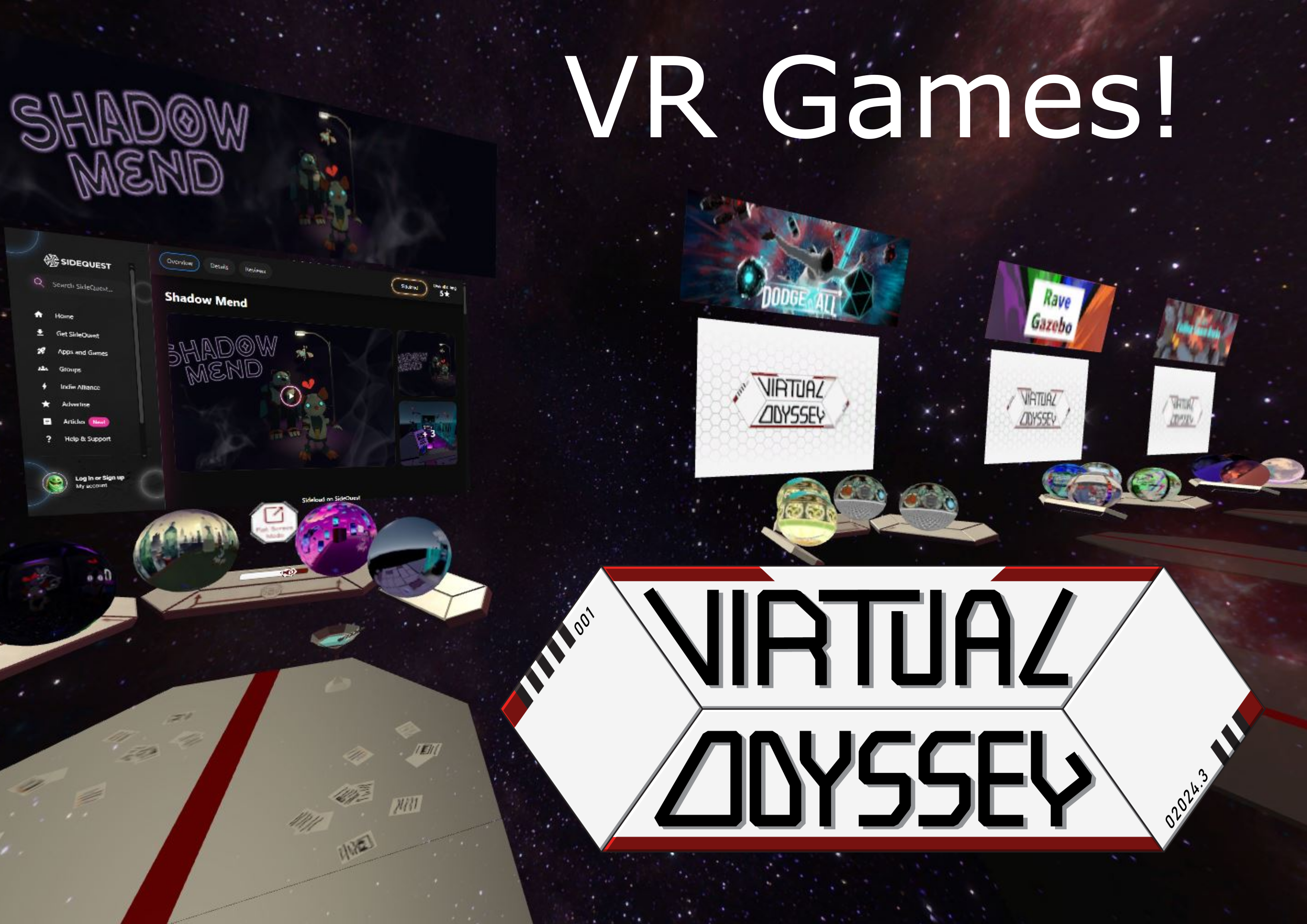 Virtual Odyssey VR Game Store on SideQuest Oculus Quest Games & Apps ...