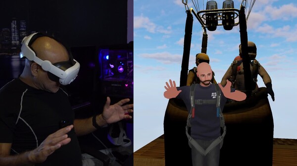 Skydive Sim Skydive Simulator on SideQuest Oculus Quest Games & Apps ...