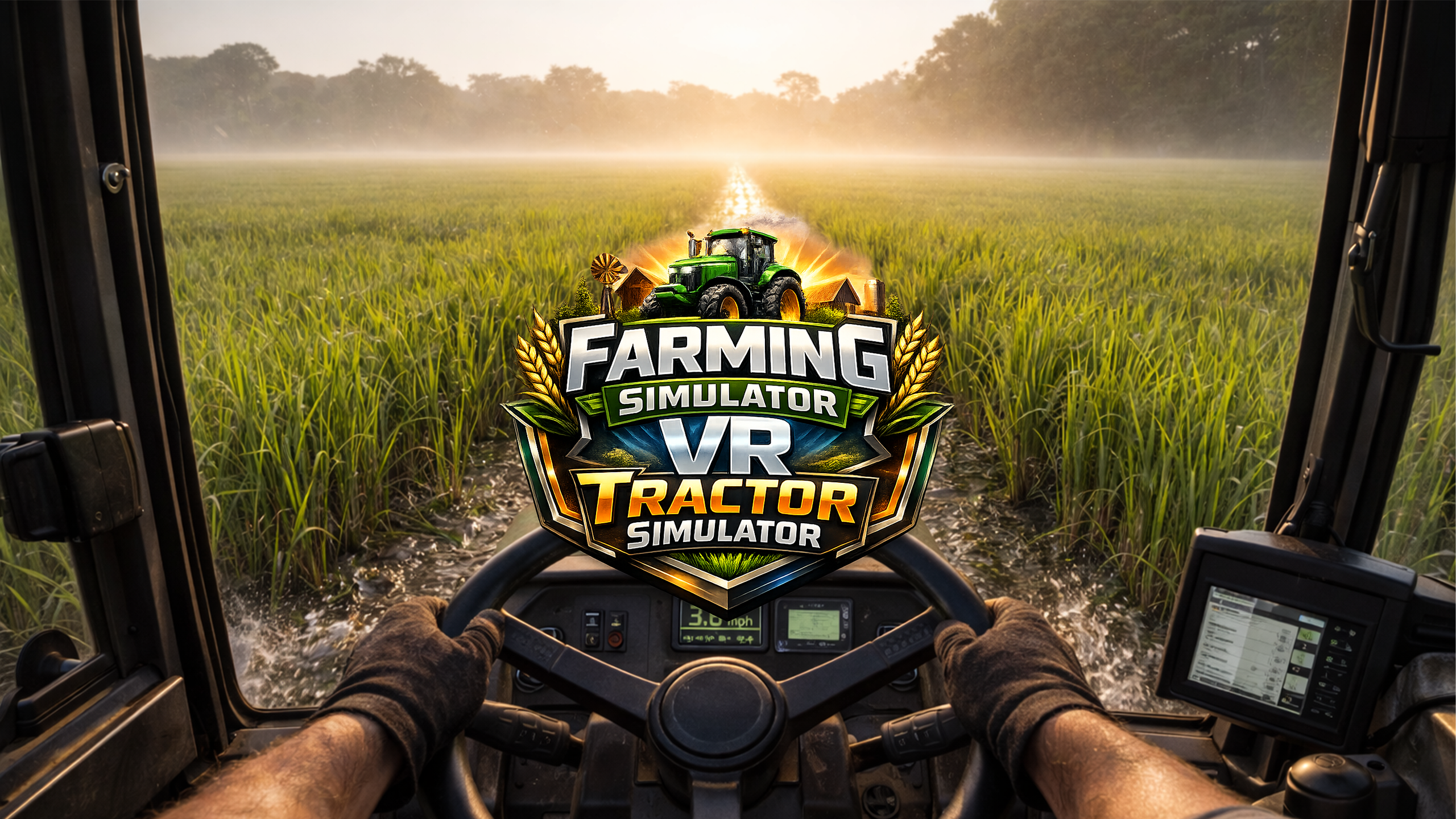 Farming Simulator VR Tractor Simulator on SideQuest Oculus Quest Games ...