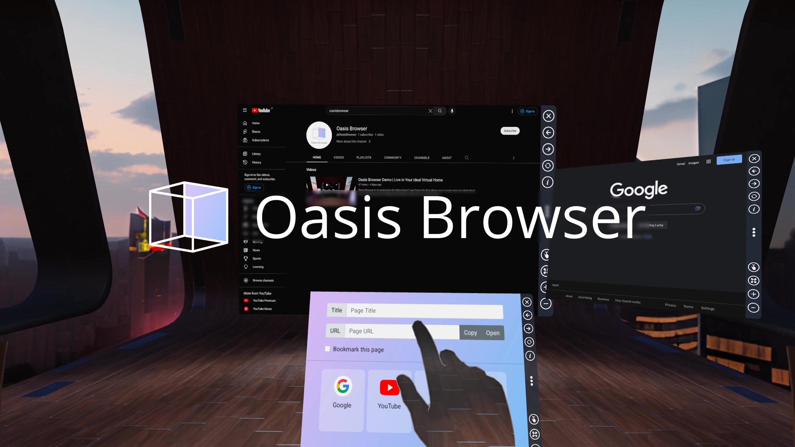 Oasis Browser on SideQuest Oculus Quest Games & Apps including AppLab ...