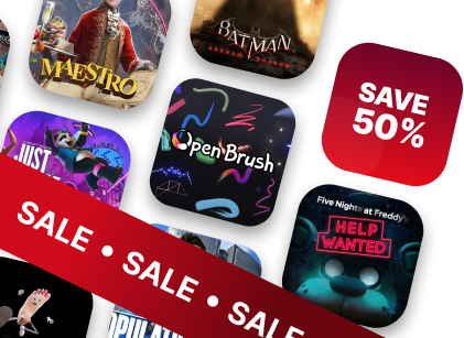 VR Sales and Game Discounts on SideQuest