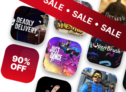 VR Sales and Game Discounts on SideQuest