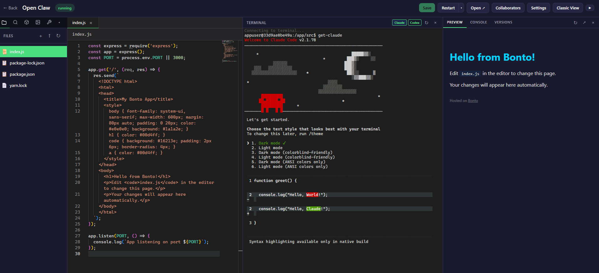 Introducing Bonto: Free Instant Web App Hosting for Developers