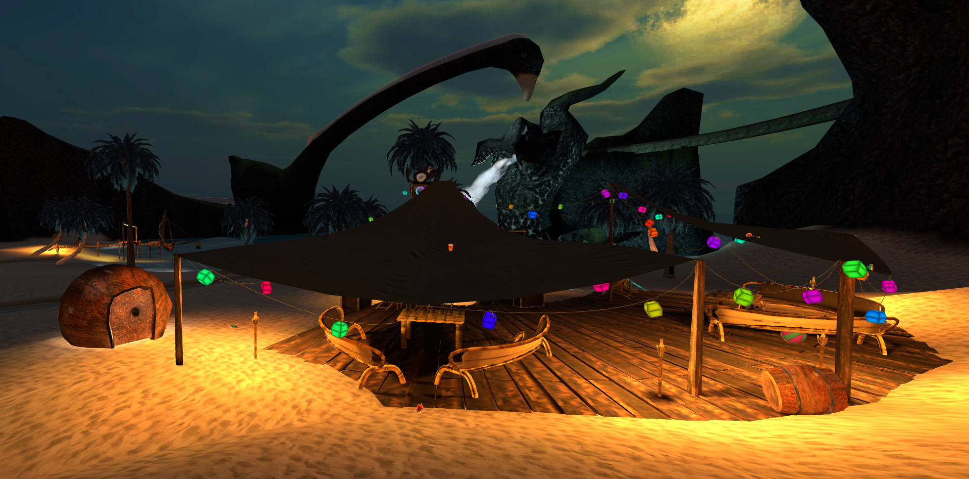 A Night time Jungle Party on SideQuest Oculus Quest Games & Apps ...