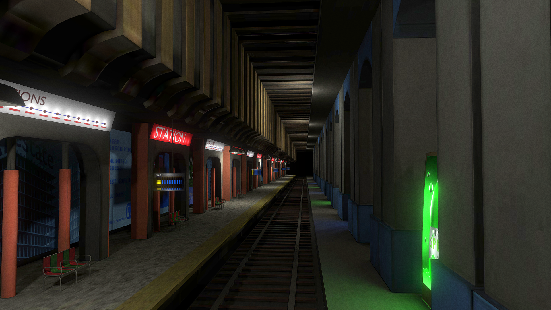 Subway/Metro Station on SideQuest Oculus Quest Games & Apps including ...