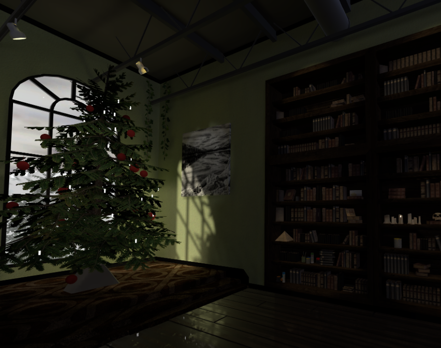 Winter Loft with video player on SideQuest Oculus Quest Games & Apps including AppLab Games ...