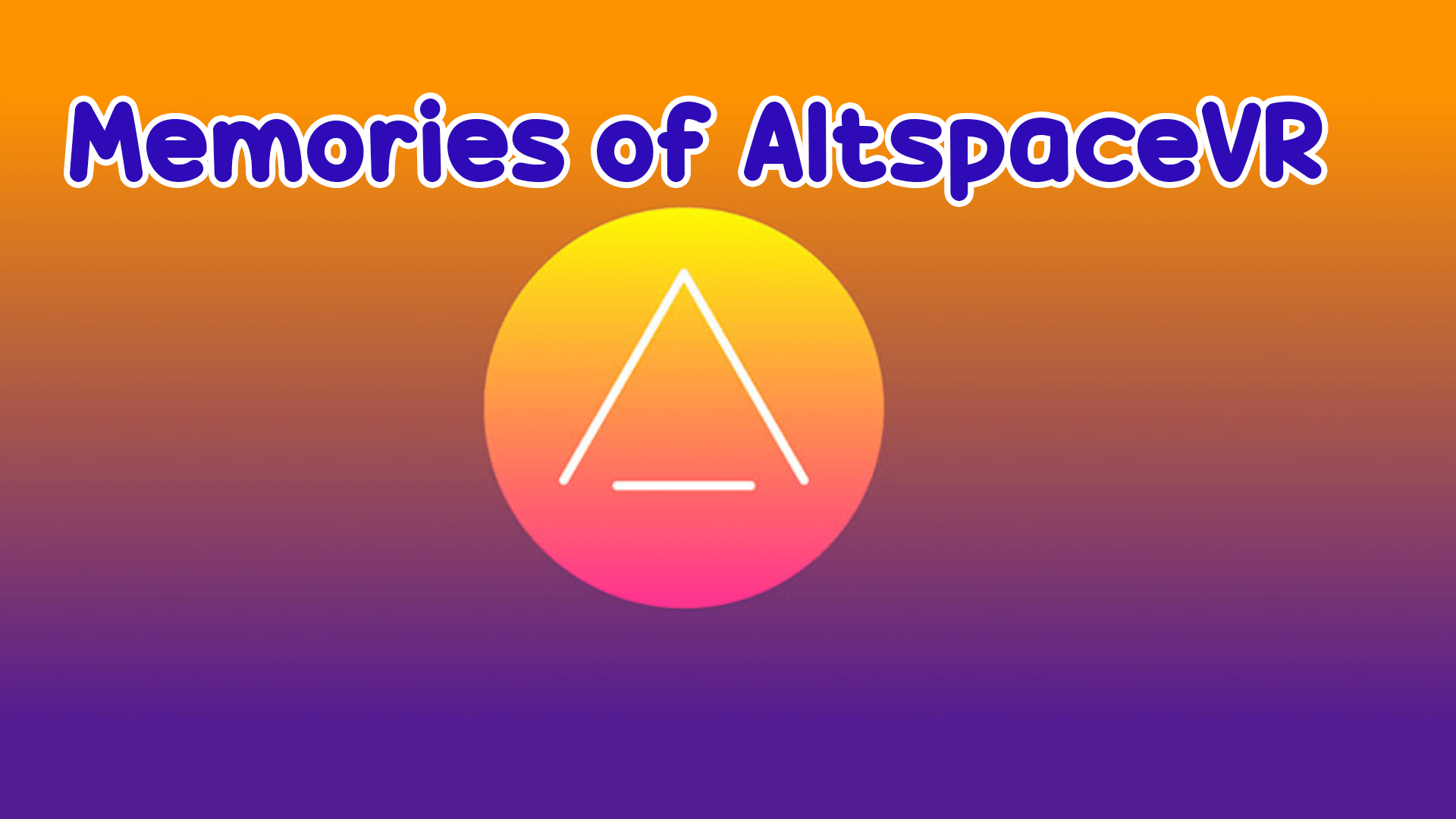 Altspace Memories on SideQuest Oculus Quest Games & Apps including AppLab Games ( Oculus App Lab )