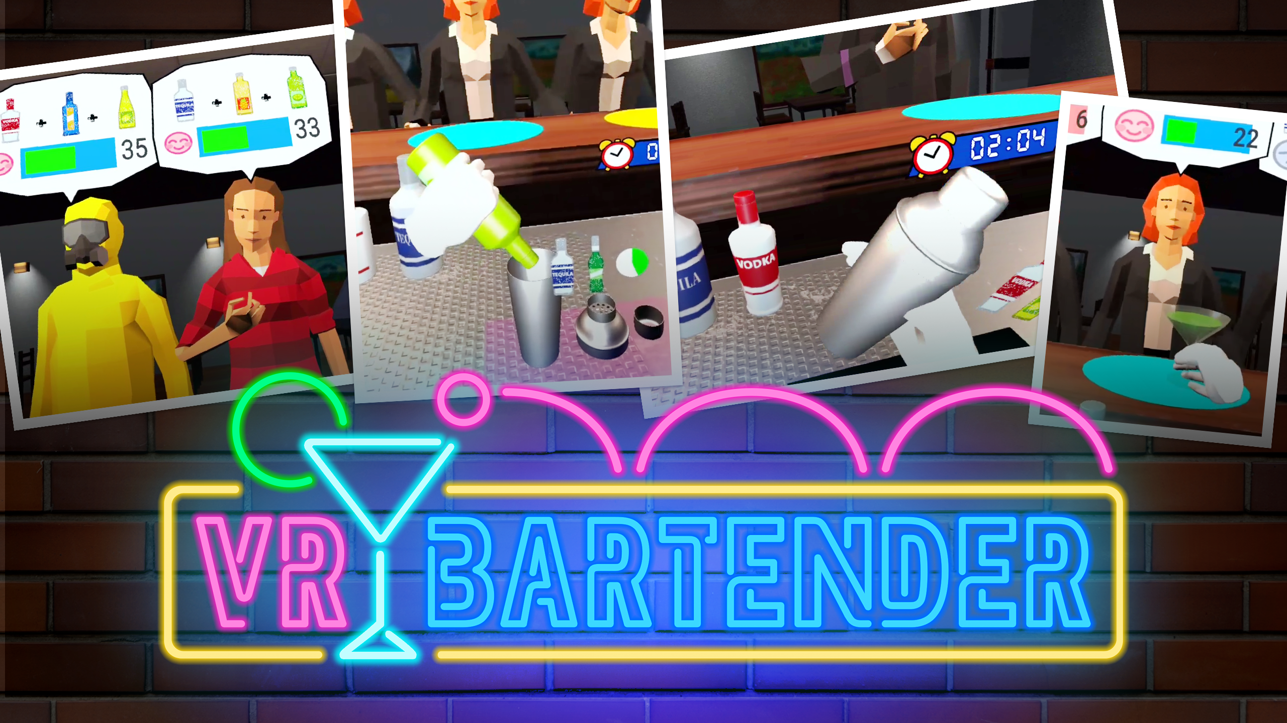 VR BARTENDER on SideQuest Oculus Quest Games & Apps including AppLab ...