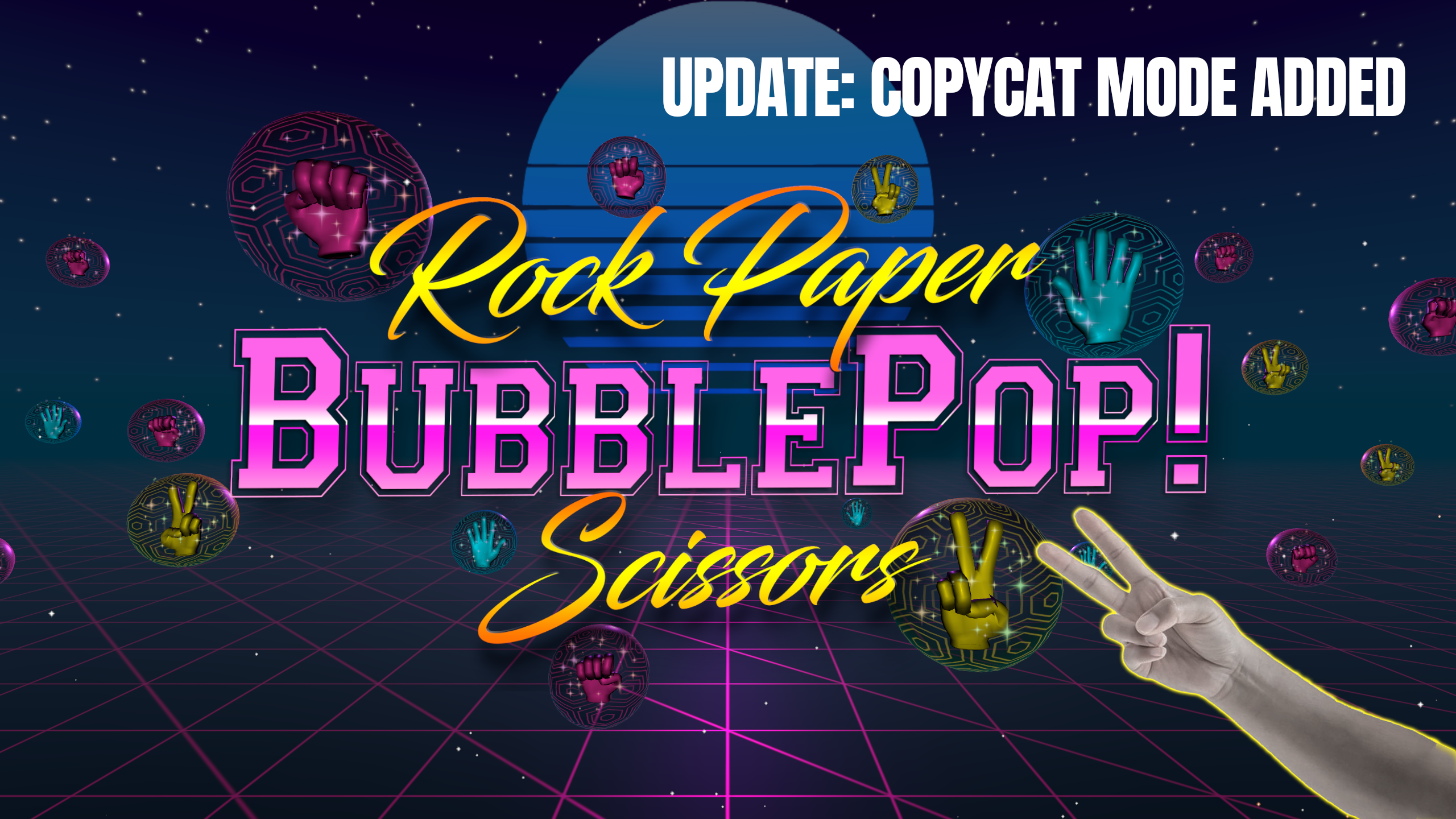 Bubble Pop! Rock Paper Scissors on SideQuest - Oculus Quest Games ...