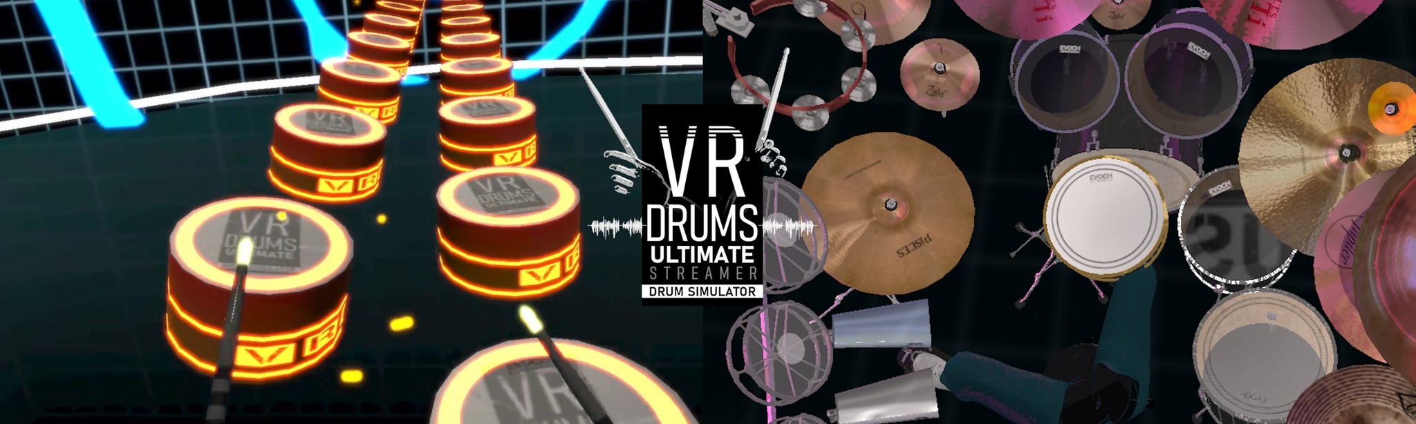 VR Drums Ultimate Streamer on SideQuest - Oculus Quest Games & Apps including AppLab Games ...