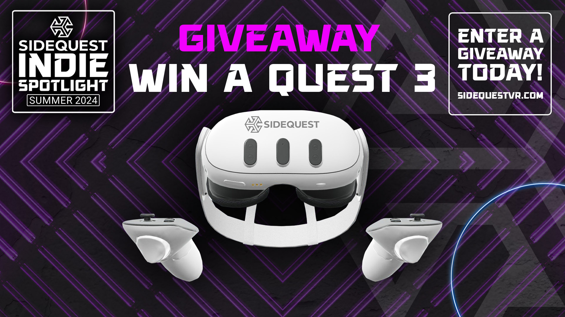 QUEST 3 Giveaway!!! Giveaway on SideQuest Oculus Quest Games & Apps ...