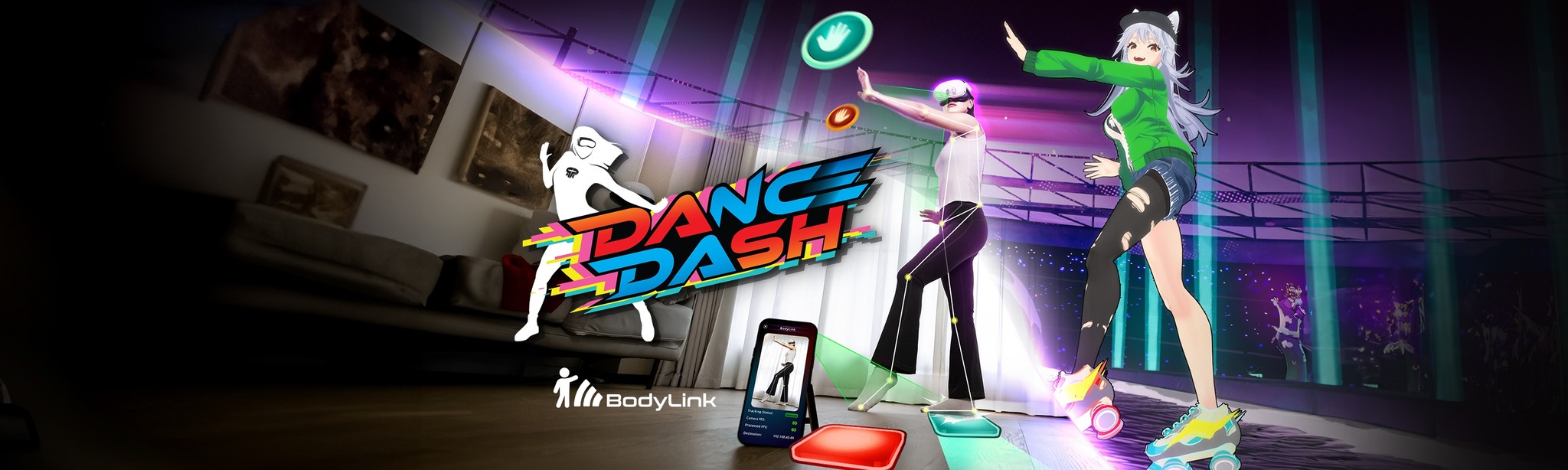 Dance Dash on SideQuest - Oculus Quest Games & Apps including AppLab Games ( Oculus App Lab )