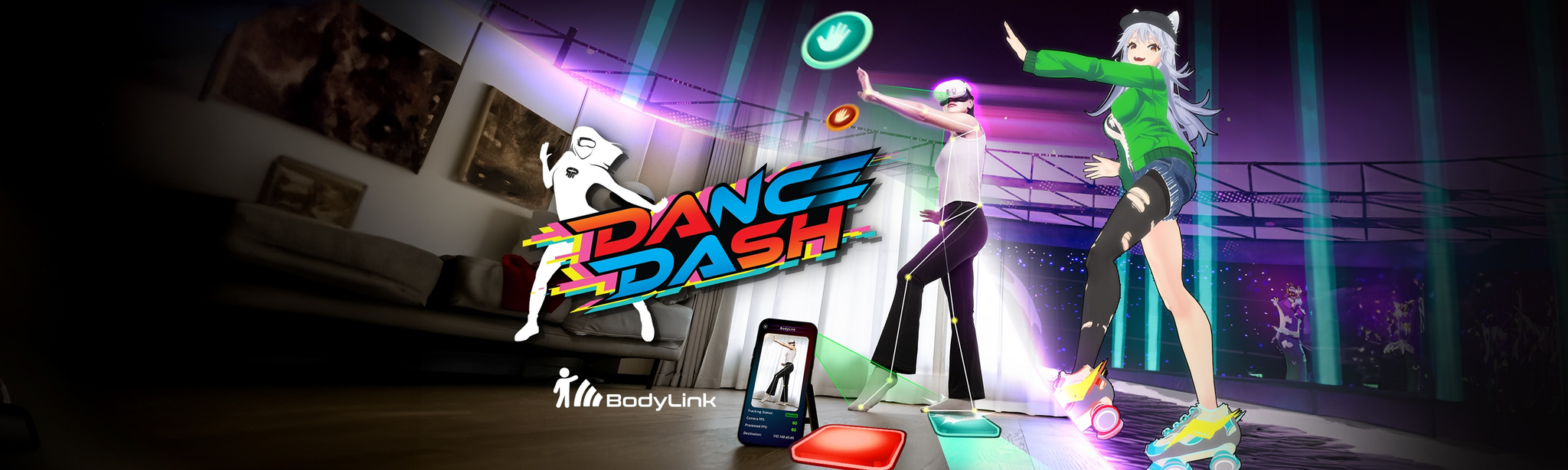 Dance Dash on SideQuest - Oculus Quest Games & Apps including AppLab Games ( Oculus App Lab )
