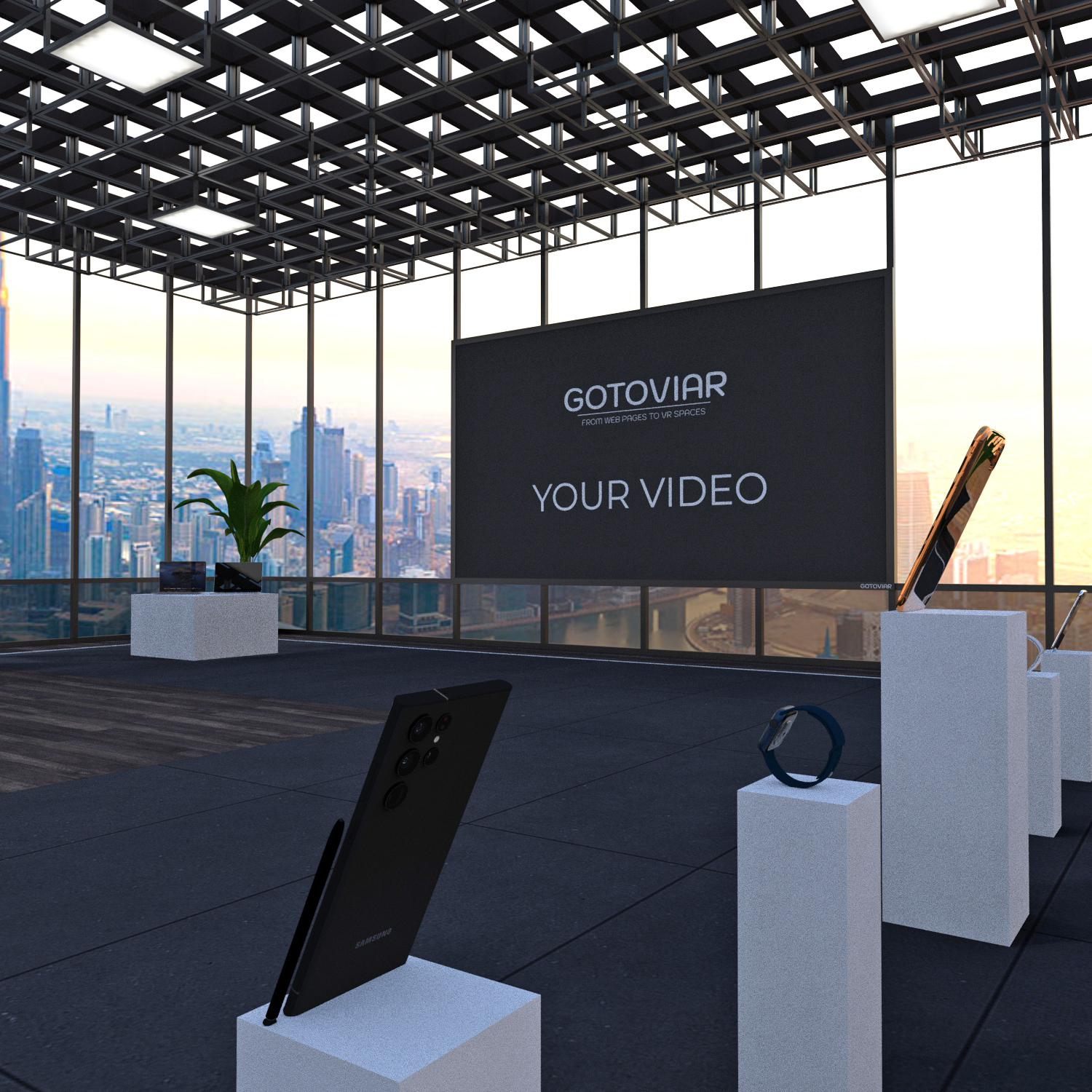 VR Electronic Store GOTOVIAR Demo on SideQuest Oculus Quest Games ...