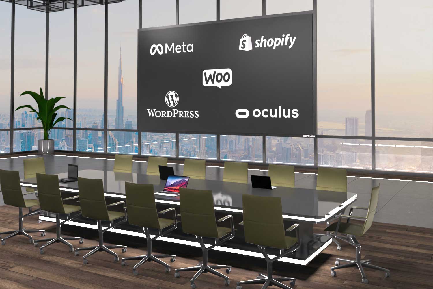 Vr Meeting Room Gotoviar Demo On Sidequest Oculus Quest Games Apps